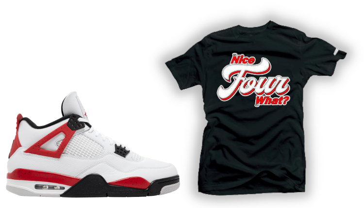 Shirts to match Jordan 4 Red Cement – Snelos - Sneaker Lover Store